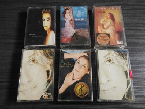 Celine Dion Cassette Tape Lot Hobbies And Toys Music And Media Cds