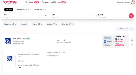 62500 Pts United Polaris Business Class From Washington Dc To Tokyo