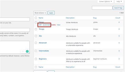 Editing Or Deleting Tags In Wordpress Hostarmada