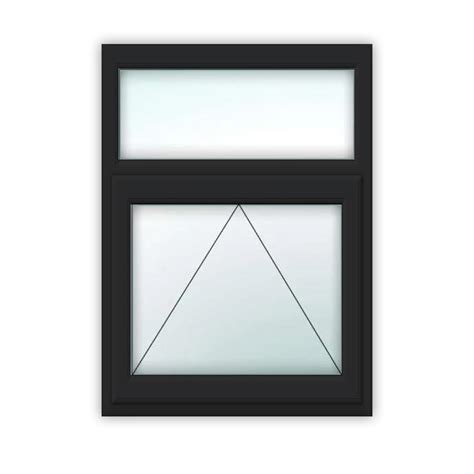 Black Upvc Window Style 7 Affordable Doors