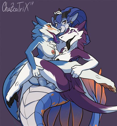 Rule 34 Bilateral Penetration Breasts Chazcatrix Diphallia Diphallism
