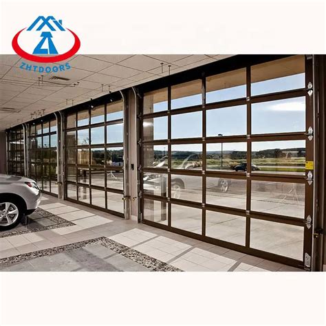 Glass Roll Up Door Residential Zhongtai