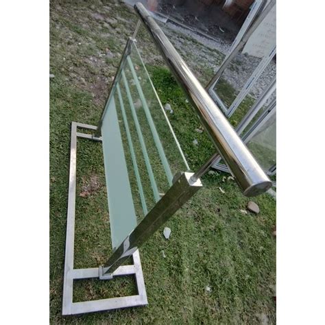 Balcony Aluminum Glass Railing Material Grade 5083 At ₹ 455feet In