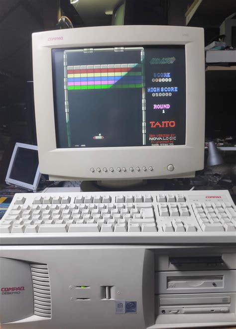 Compaq Deskpro With Keyboard Mouse Monitor Zip Drive Software