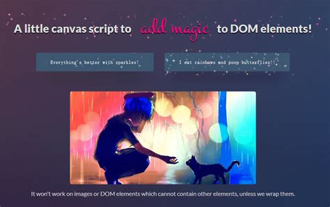 Html5鼠标悬停文字图片星星闪烁动画特效 二当家的