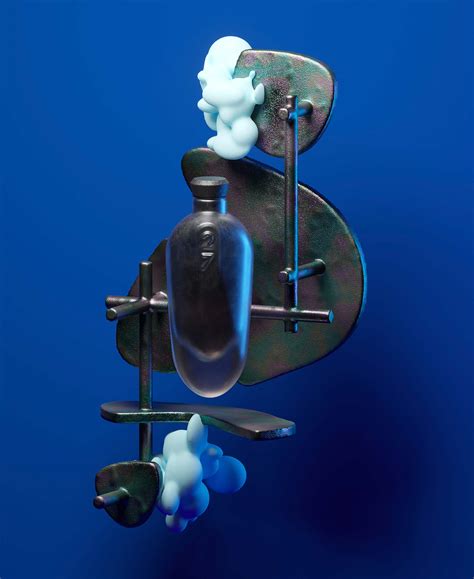 Virtual Distillation Fragrance Still Life