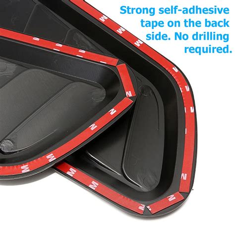 Blilo Car Hood Vents 2pcs Universal Hood Air Vents For