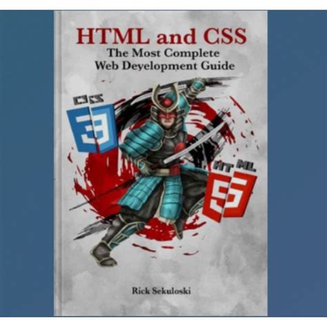 Jual Buku Html And Css The Most Complete Web Development Guide Shopee Indonesia