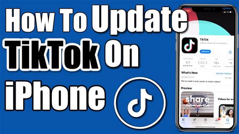 How To Update Tik Tok On Iphone And Get All New Features - YouTube