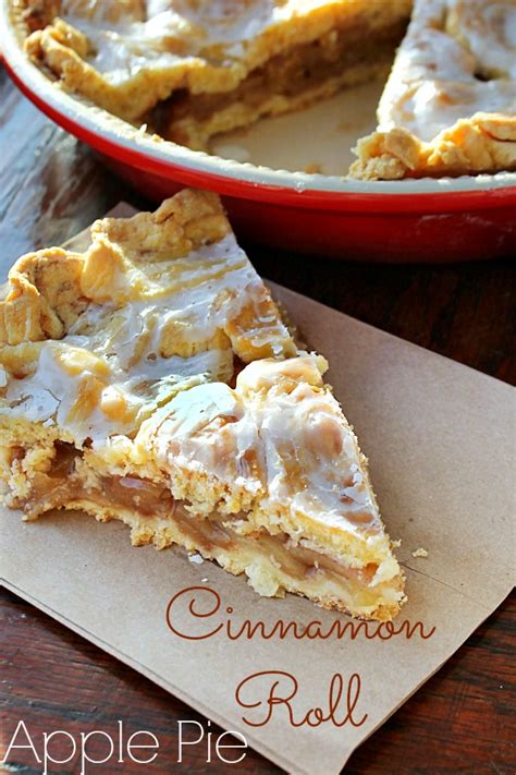 Cinnamon Roll Apple Pie Life With The Crust Cut Off