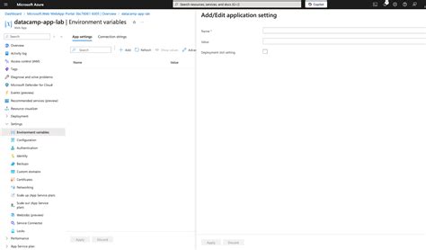 Serviço De Aplicativo Do Azure Um Guia Completo Para Profissionais De Dados Datacamp