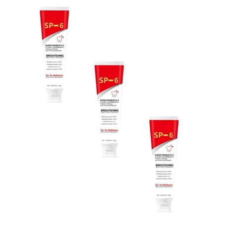 Sp 6 Ultra Sp 6 Probiotic Toothpaste Ultra Toothpaste Sp6 Probiotic