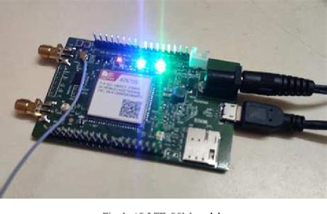 Figure 3 From Interfacing Of 4g Lte With Atsamd21 Microcontroller For Real Time Monitoring Of