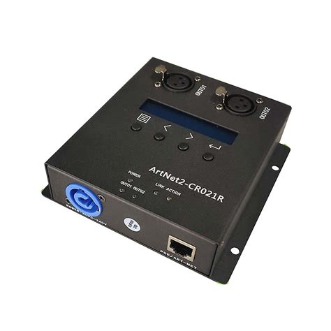 Artnet Dmx 512 Ethernet Lighting Controller Interface 2 Converter Box