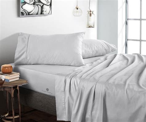 Light Grey Bed Sheets Comfort Beddings