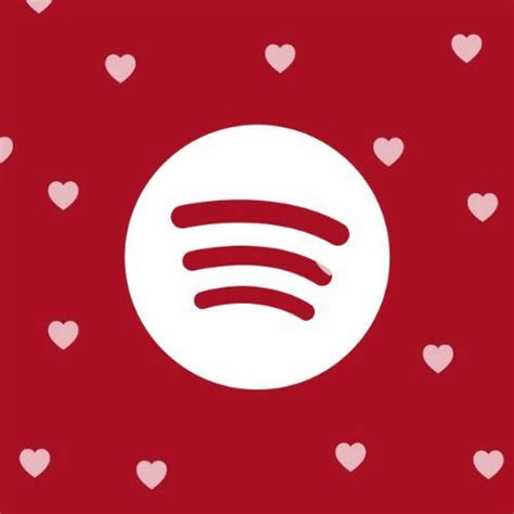 Spotify Icon Heart App Valentines Wallpaper Iphone App Icon