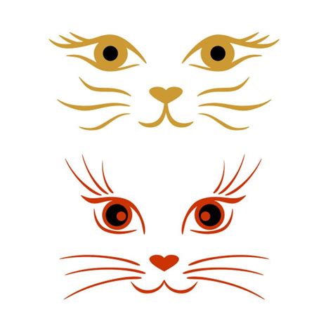 Мордочка котика рисунок - 79 фото