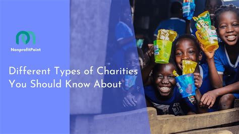 14 Different Types Of Charities You Should Know About With Examples Pro Bono Awareness