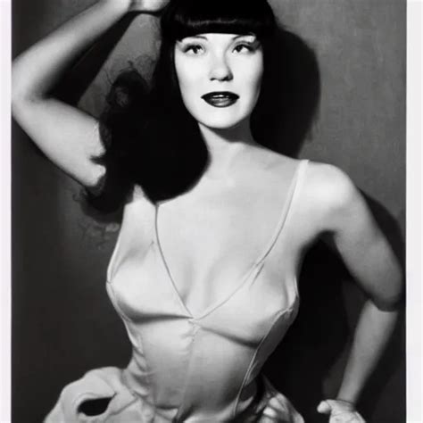 Betty Page As A Real Person Photo By Annie Leibovitz Stable Diffusion