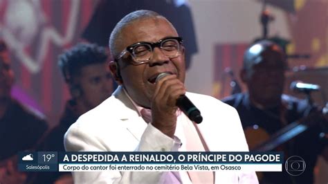 Corpo Do Cantor Reinaldo Conhecido Como O Príncipe Do Pagode Foi Enterrado Em Osasco Sp2 G1