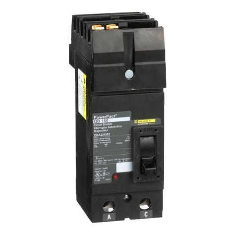 SQUARE D A Pole Molded Case Circuit Breaker QBA V AC QBA