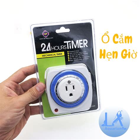 Timer Hẹn Giờ Cơ Ổ Cắm Hẹn Giờ Cơ Cho Hồ Cá Và Hồ Thủy Sinh Tắt Mở