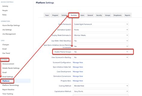 How To Display The Theme Group Field For Themes In Jira Align Jira Align Atlassian