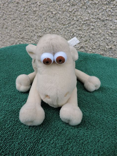 Out Of Work Thanks To Serta Bed Mattress Mascot Brown Eye Sheep Lamb No