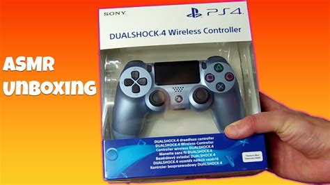 Asmr Unboxing Ps4 Controller Asmr Controller Sounds And Tapping Youtube