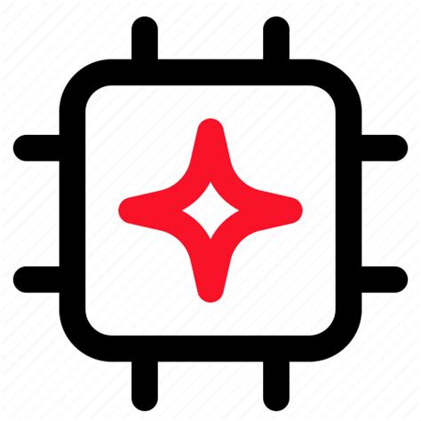 Chipset Ai Core Microchip Computer Hardware Icon Download On Iconfinder