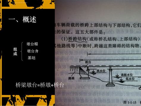 桥梁墩台类型与构造
