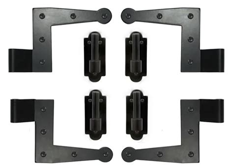 Suffolk L Style Plate Mount Shutter Hinge Set