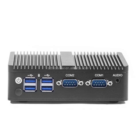 Wall Mounted Embedded Celeron Fanless Mini Industrial Pc Nano Box For Monitor Buy Fanless Mini