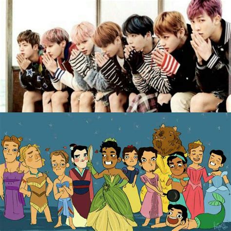 Bts As Disney Princes Armys Amino