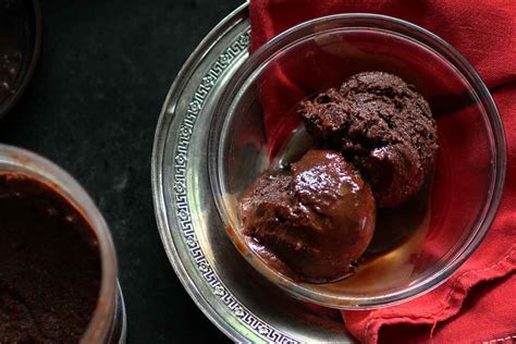 Chocolate Sorbet No Dairy No Ice Cream Maker — Recipe Fiction