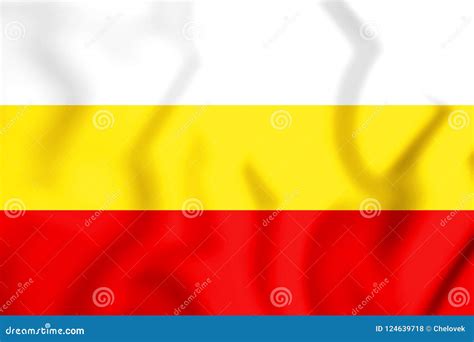3d Flag Of Santa Isabel Puerto Rico Stock Illustration Illustration