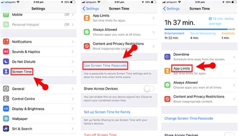 How To Passcode Lock Apps On Iphone Ios Screen Time Wikigain