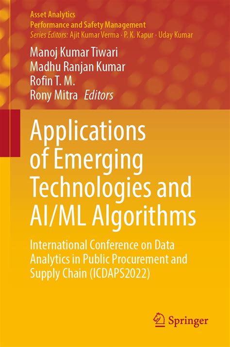 Applications Of Emerging Technologies And Aiml Algorithms Ebook By