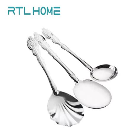 Jual RTL Centong Saji Stainless Tebal Irus Sayur Sendok Sayur Centong
