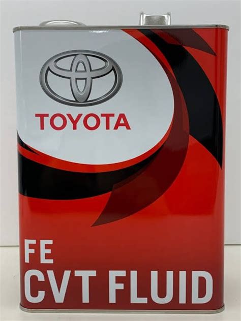 TOYOTA CVT CONTINUOUSLY VARIABLE TRANSMISSION OIL FE