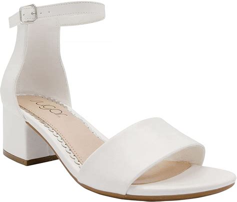 Sugar Womens Low Chunk Low Heel Dress Shoe Ladies Ankle Strap Pump