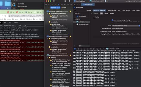 Ios Xcode124版本 Webview问题 Creator 2x Cocos中文社区