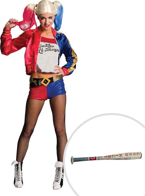 Adult Suicide Squad Harley Quinn Costume And Suicide Squad