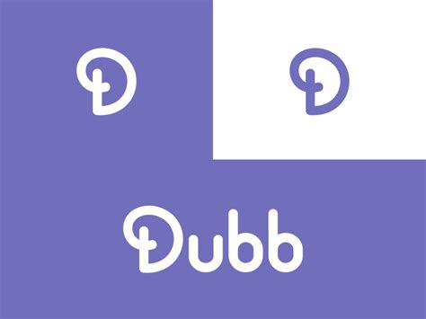 Dubb Logo Design By Deividas Bielskis On Dribbble