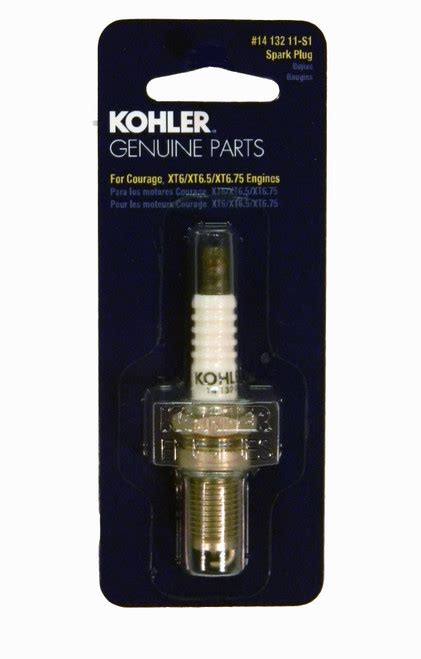 Kohler 14 132 14-S Plug, Spark 12Mm Rfi