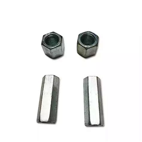 Stainless Steel Threaded Long Nut Hexagon Sleeve Barrel Nut Din 6334 M2