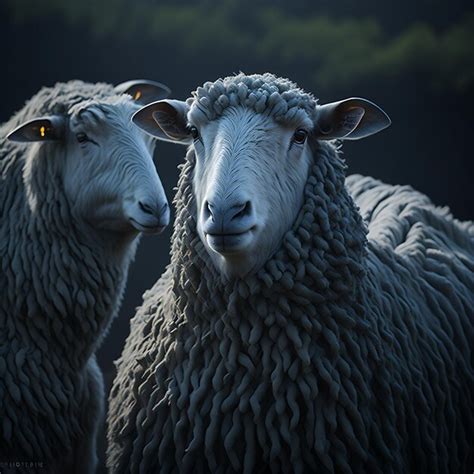 Premium Ai Image Sheep Ai Photo Eid Al Adha