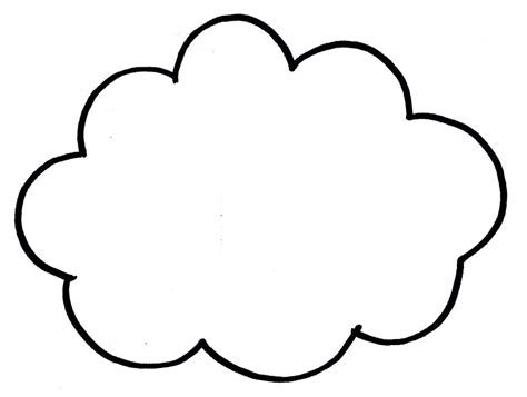 Plantillas De Nubes Para Imprimir Dibujo Para Colorear Nube My Xxx Porn Sex Picture