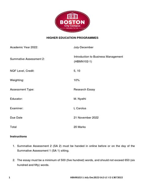 hbmn102 1 july dec2022 sa2 lc v2 13072022 pdf pdf essays plagiarism