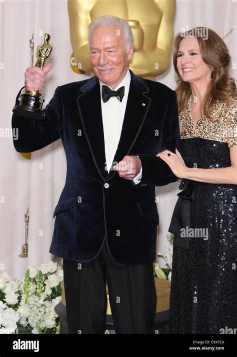 Christopher Plummer Melissa Leo The 84th Academy Awards Pressroom Los